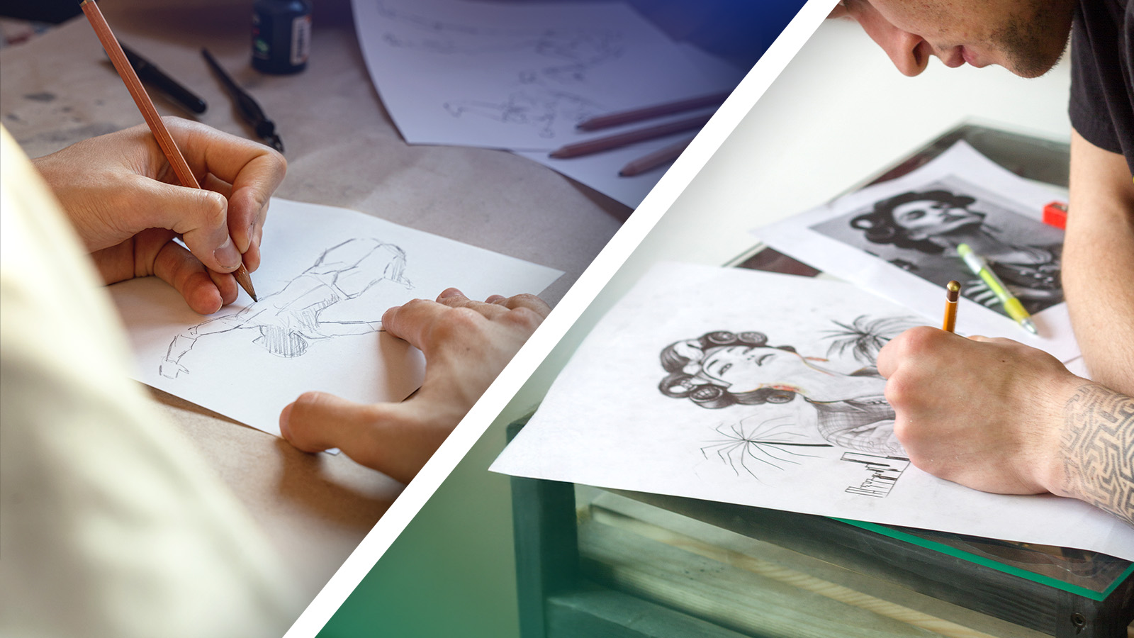 Hoe teken je tatoeages - Tekenoefeningen voor tatoeëerders - Killer Ink ...